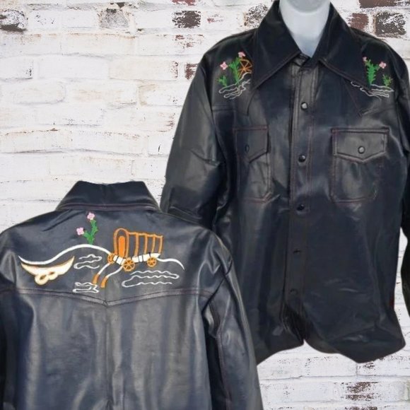 Vintage | Jackets & Coats | Vintage 97s Western Style Jacket Wild West ...